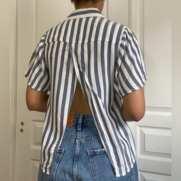 Forever 21 | Tops | Open Back Button Down | Poshmark